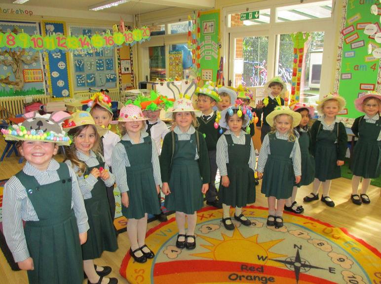 EYFS Easter Bonnet Parade - Wilmslow Preparatory School