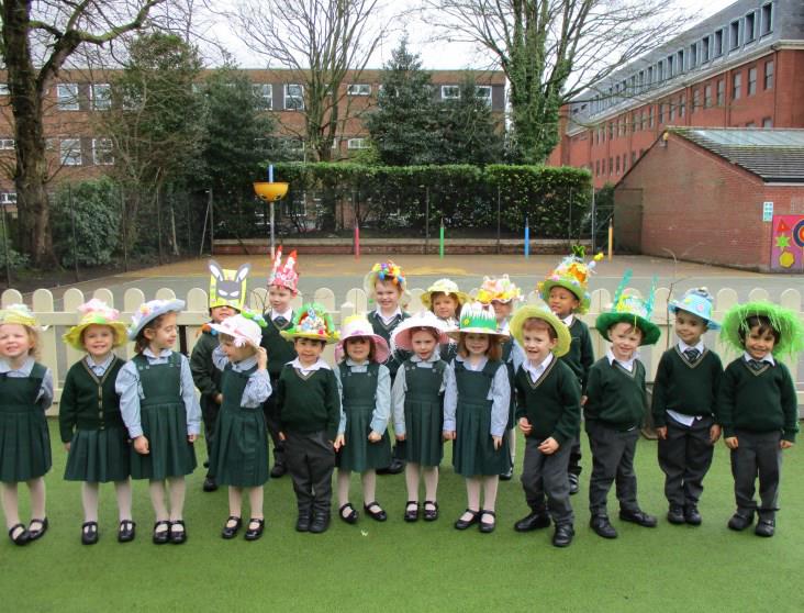 EYFS Easter Bonnet Parade - Wilmslow Preparatory School