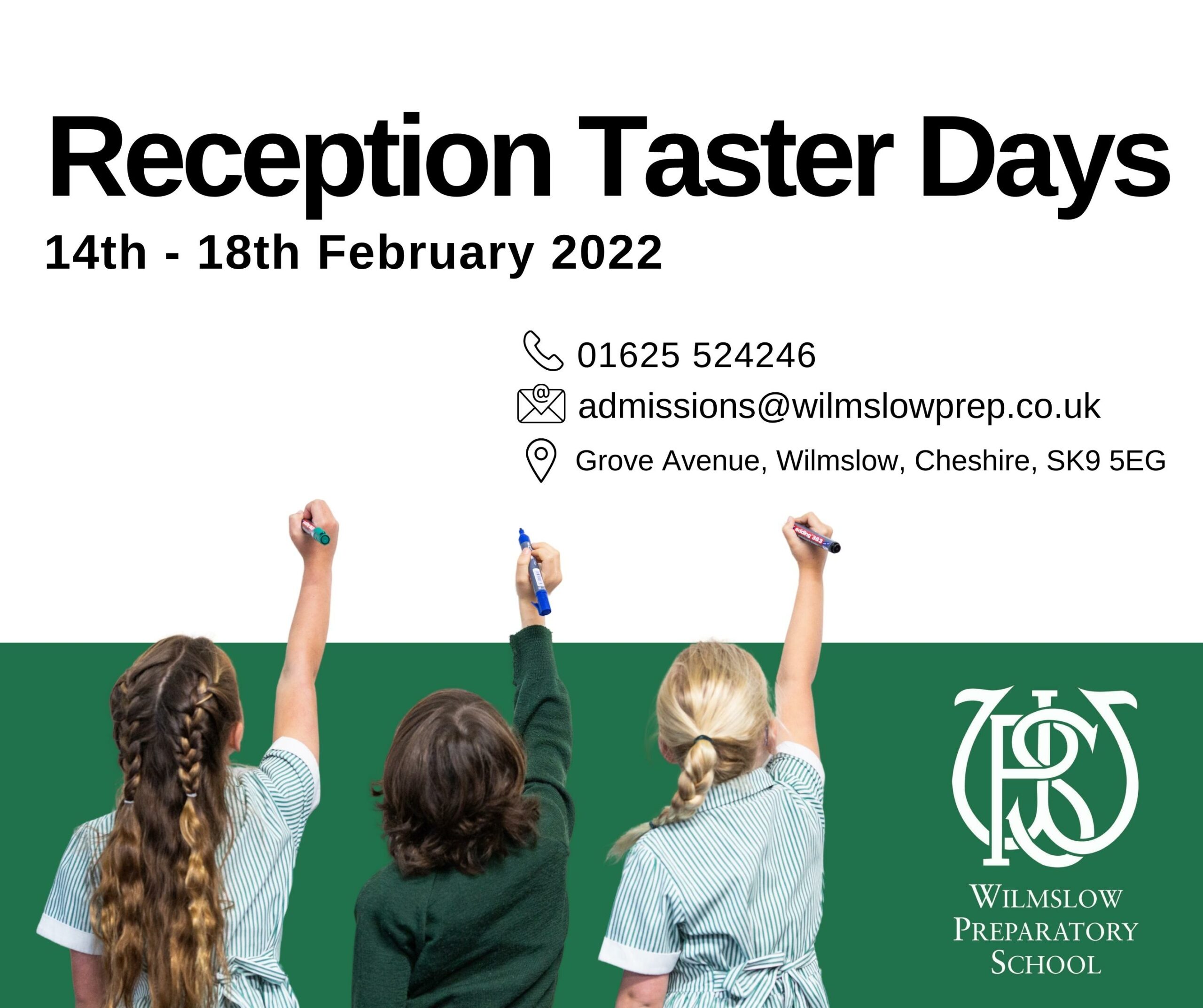 Reception Taster Days - Wilmslow Preparatory School